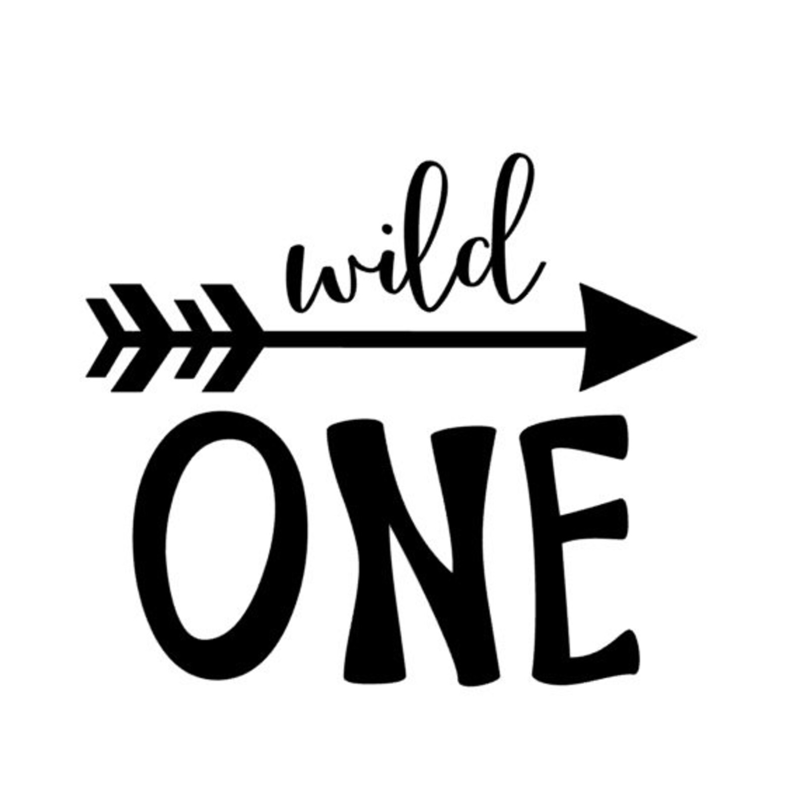 Wild ONE Iron on for Shirt Wild One Birthday First Birthday - Etsy