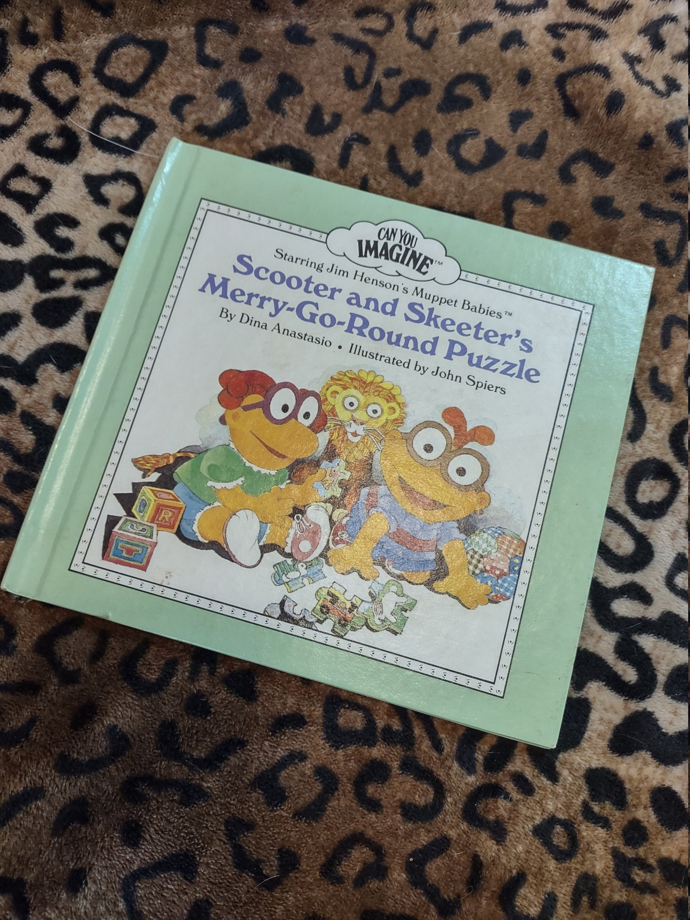 Jim Henson's Muppet Babies Scooter and Skeeter's Merry-go-round Puzzle ...