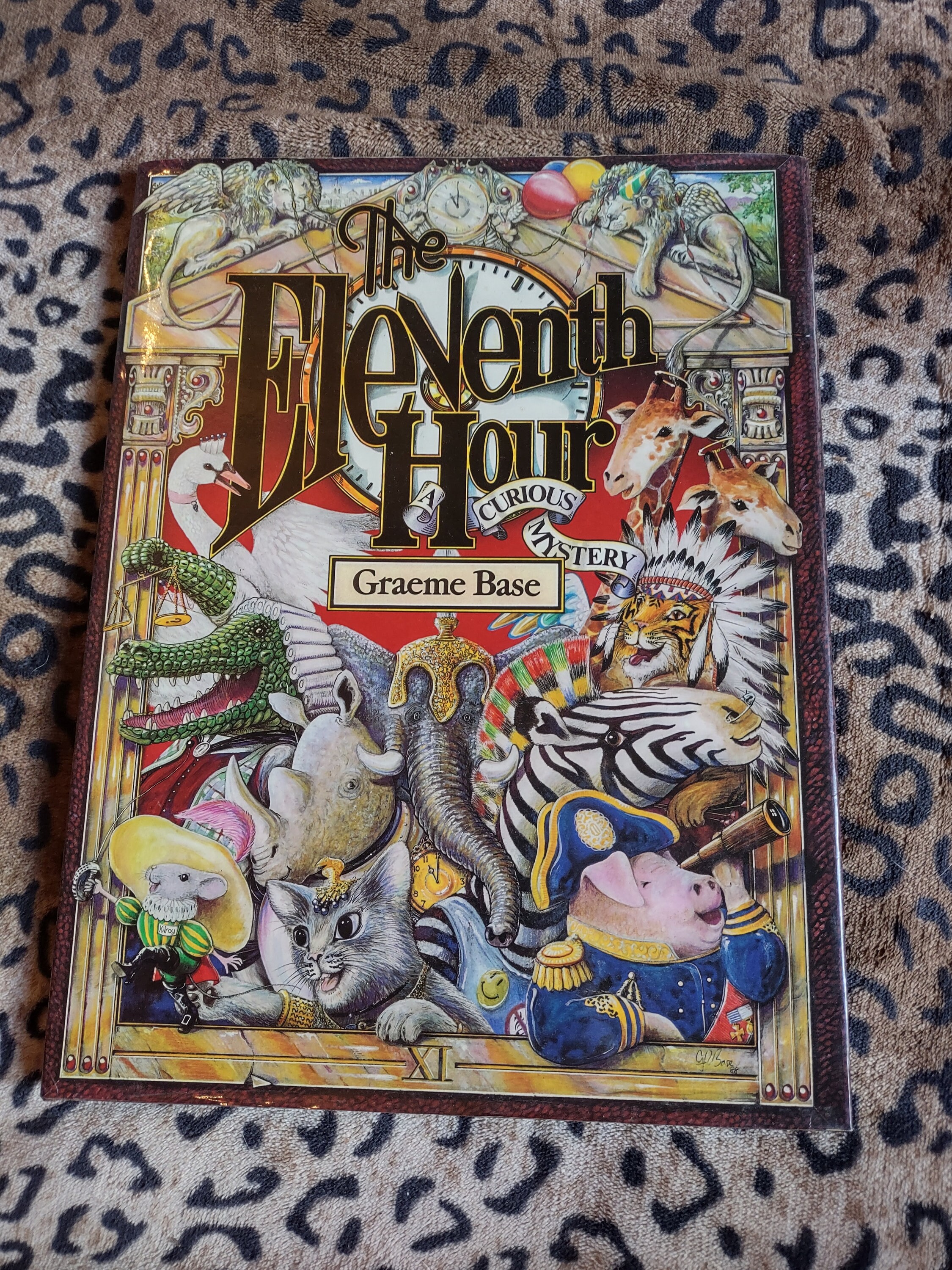 The Eleventh Hour A Curious Mystery by Graeme Base 1989 - Etsy
