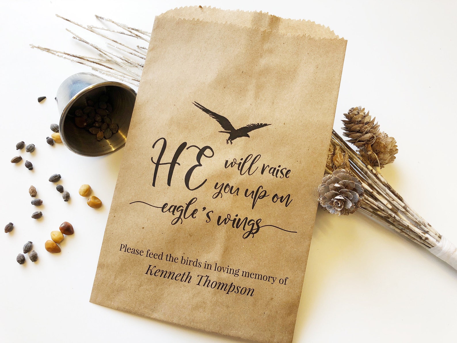 Memorial Gift Bags Funeral Favors Celebration of Life - Etsy