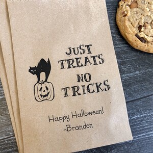 Halloween Treat Bags - Fall Favor Bags - Goodie Bags - DIY Fall Favors ...