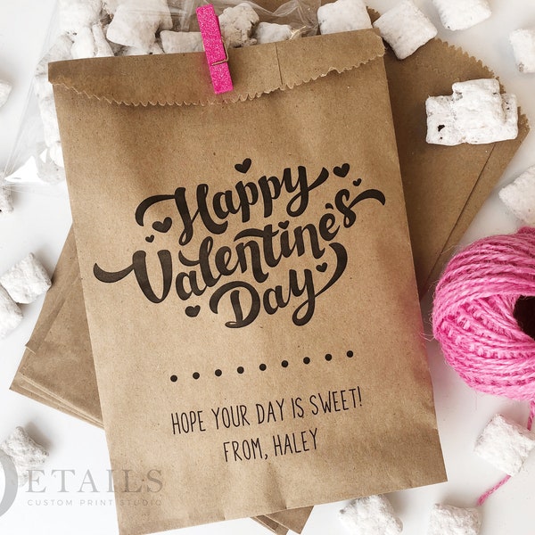 Valentine Treat Bag - Etsy