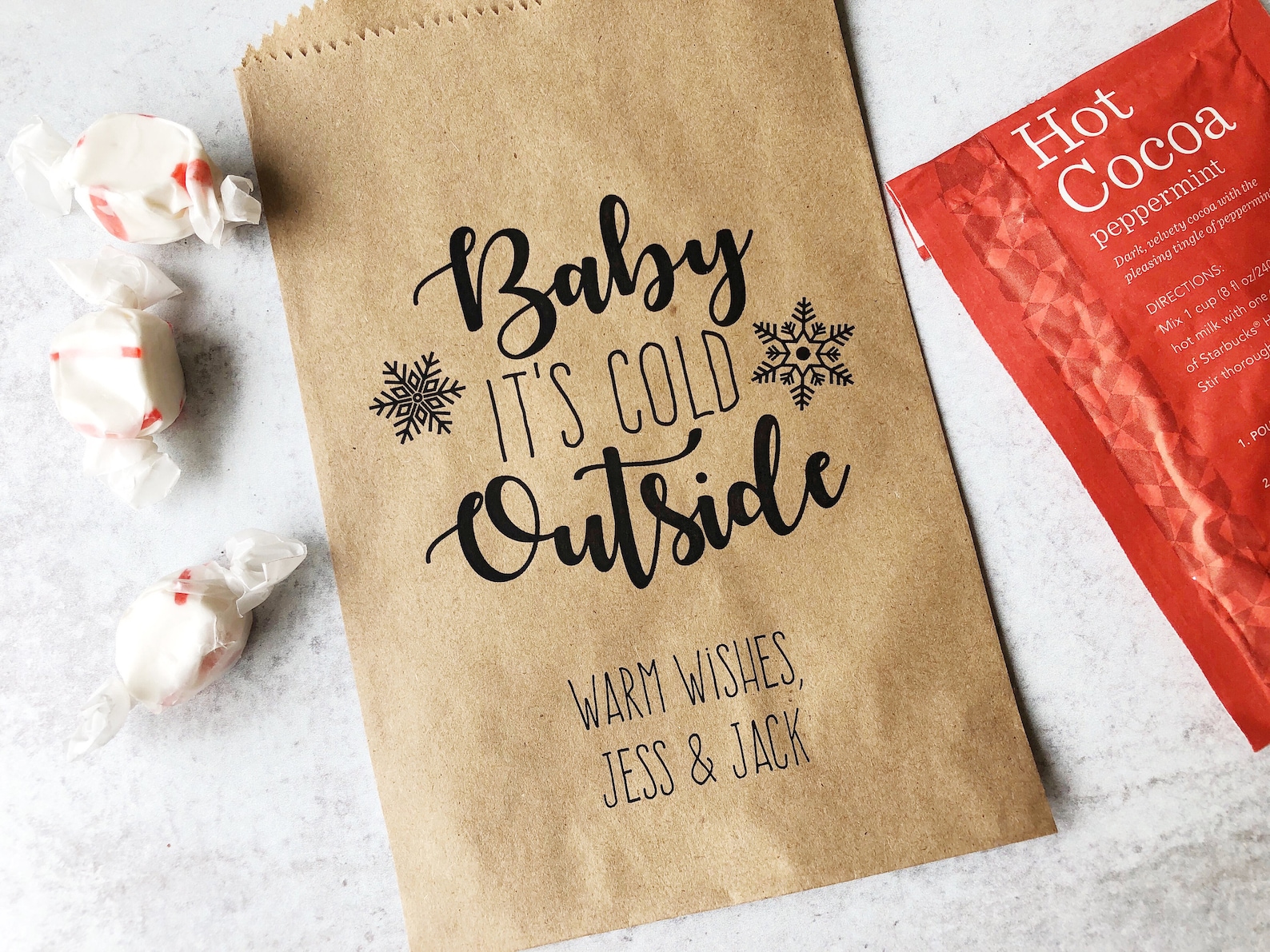 Hot Chocolate Bar Bags Hot Cocoa Gift - Etsy