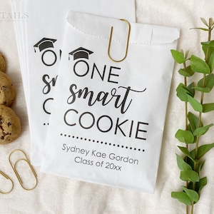 Graduation Party Favors Bags, Cookie or Donut Bags, Class of 2026 Grad ...