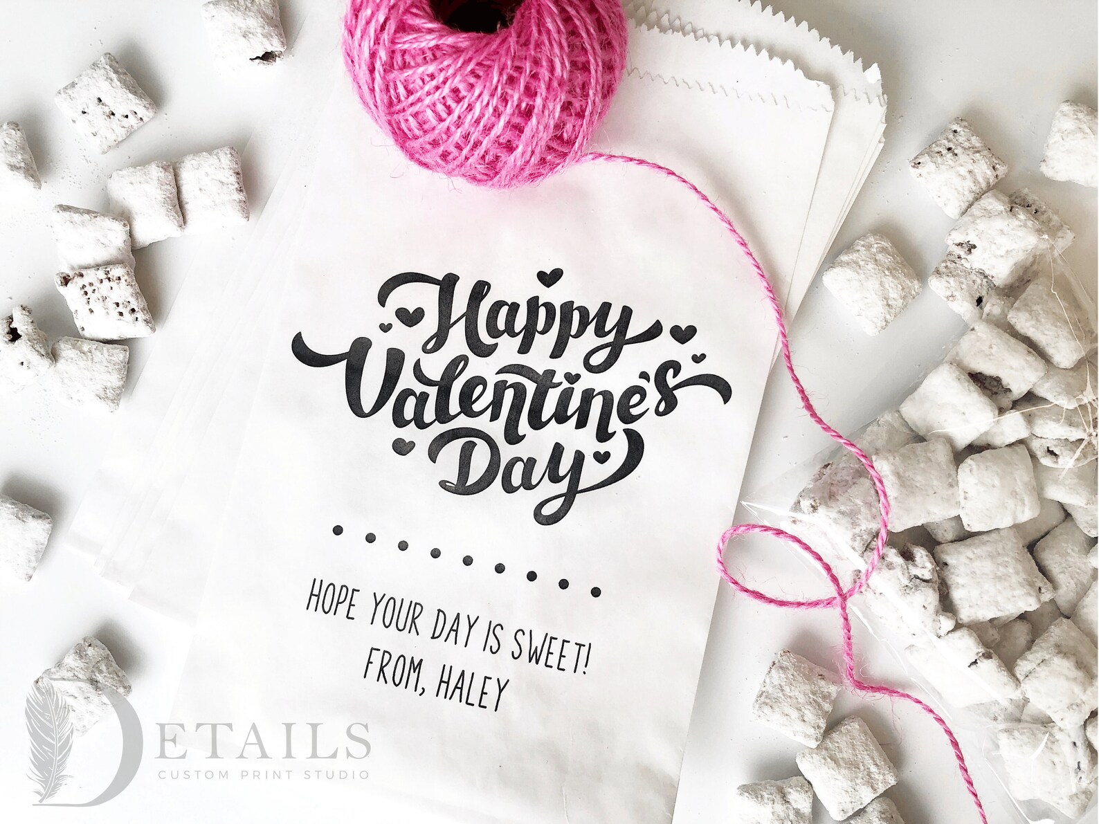 Valentine Treat Bags, Valentines Day Treat Bags, Valentine Party Favor ...