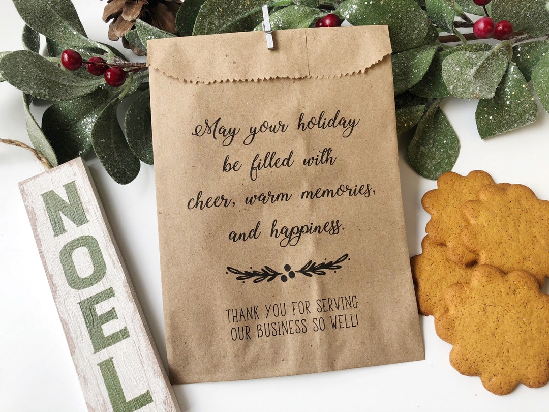 Christmas Cookie Bags, Christmas Candy Bags, Christmas Treat Bags ...