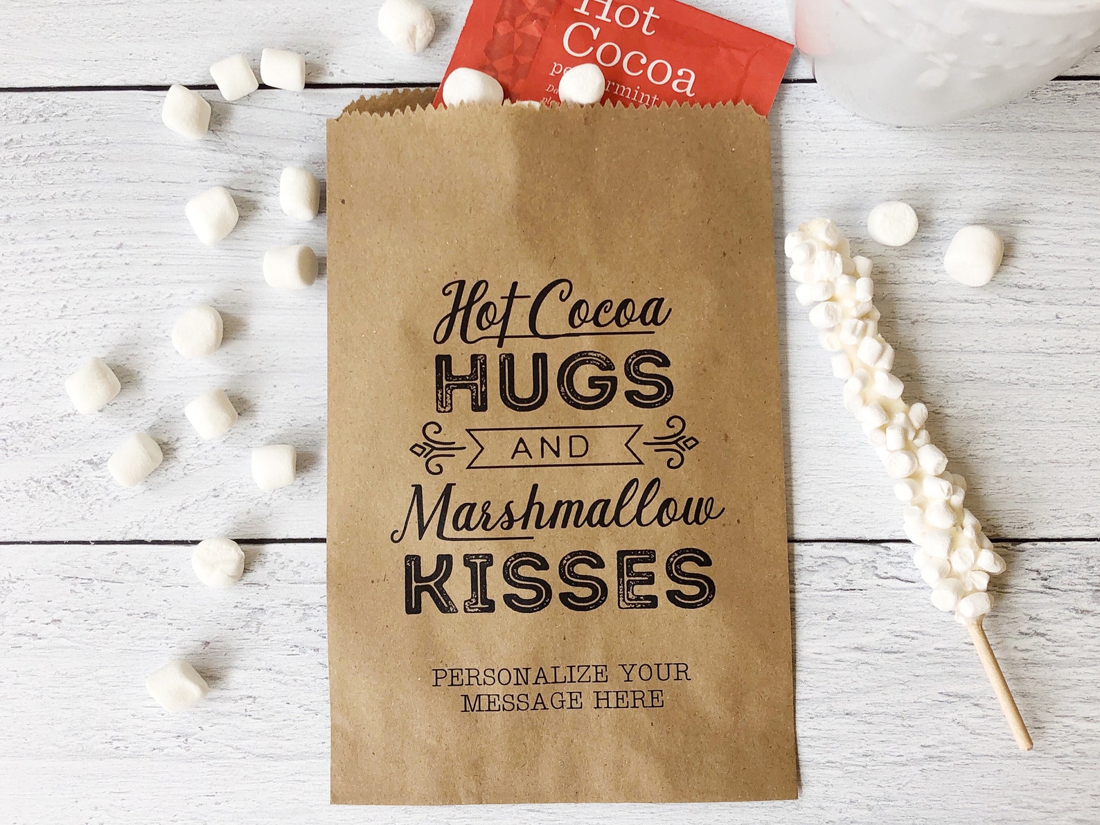 Hot Chocolate Bar Bags Hot Cocoa Gift - Etsy