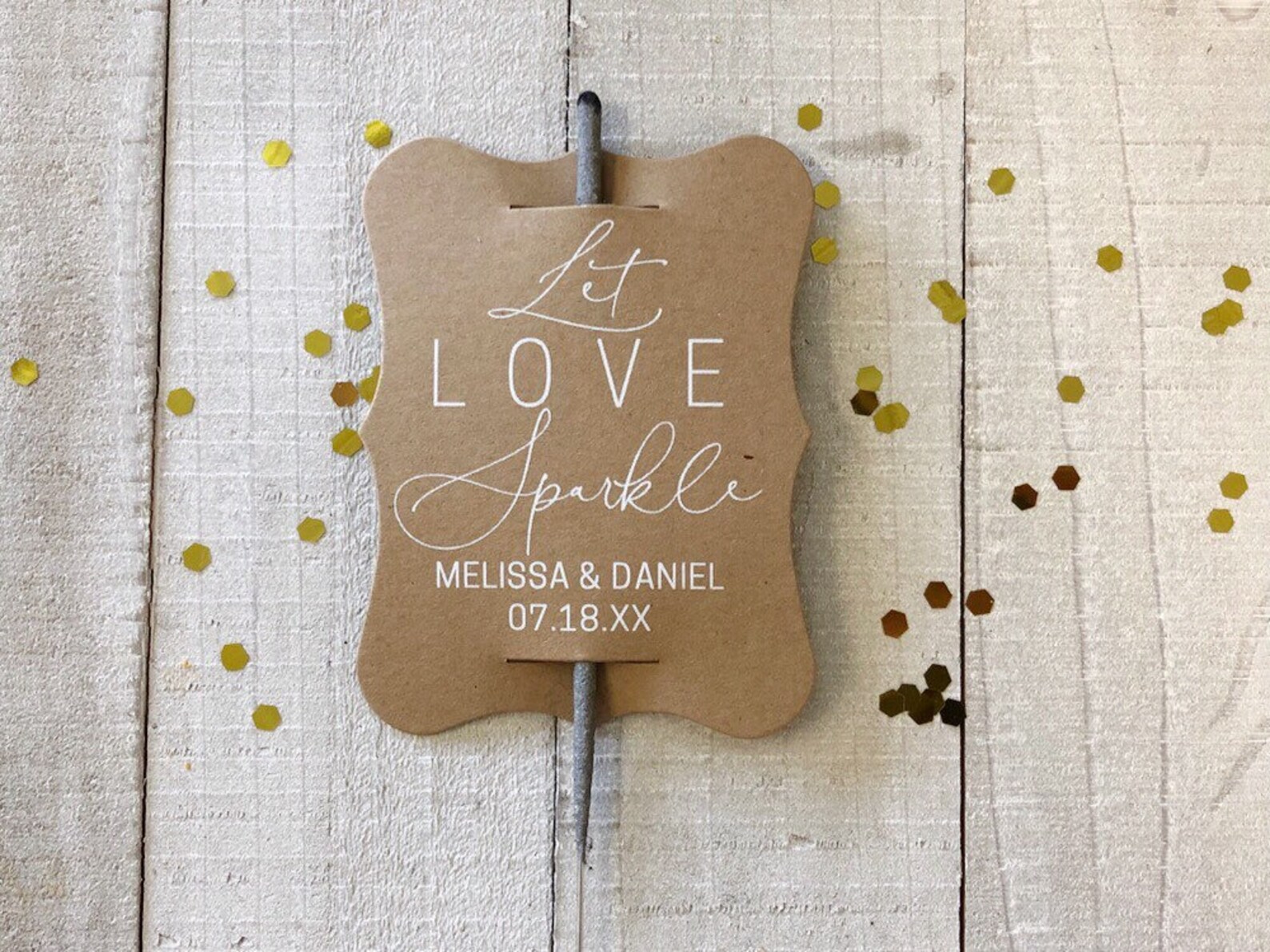Wedding Sparkler Tag, Sparkler Sleeves, Custom Sparkler Tags, Unique ...