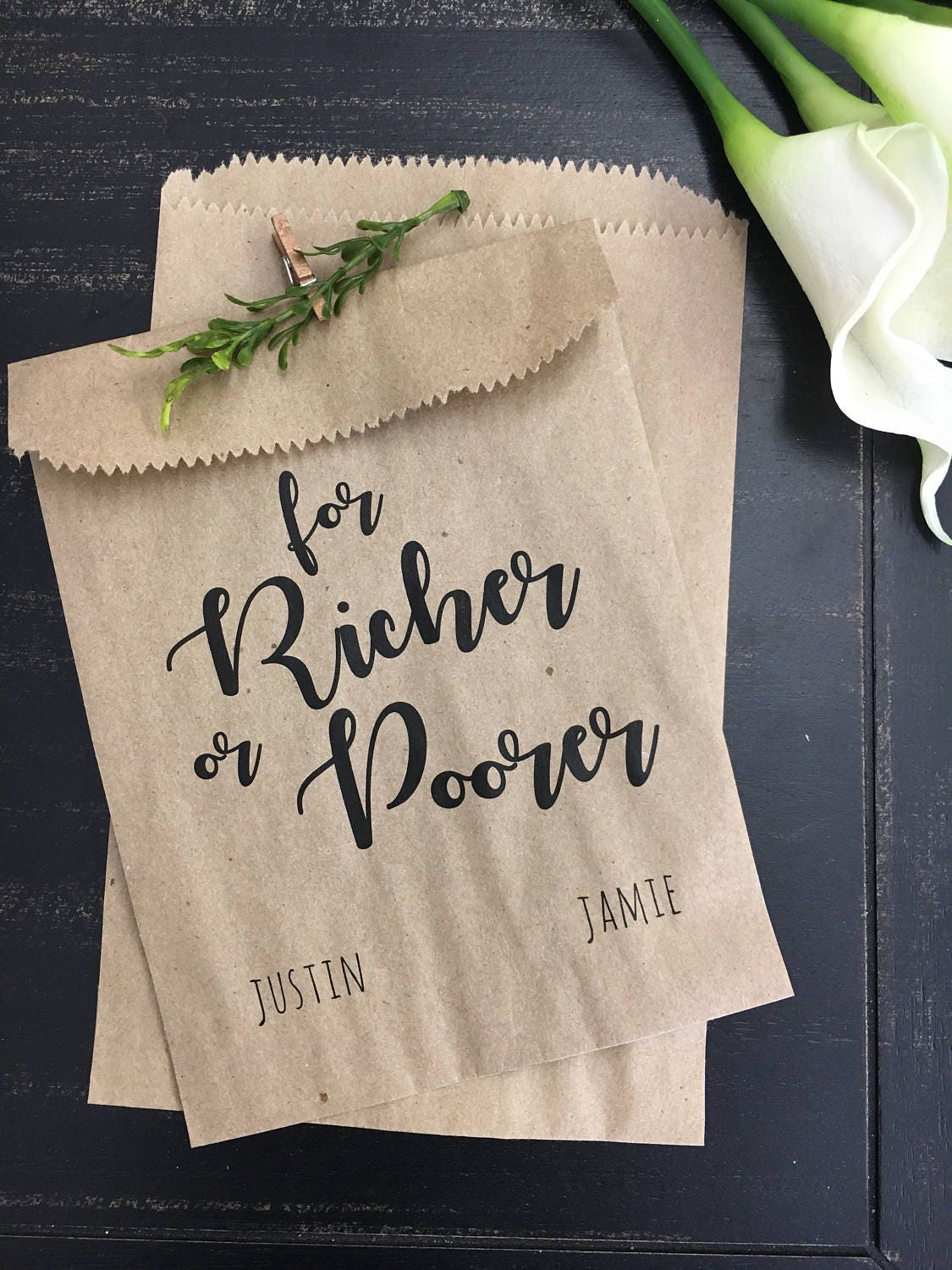 Scratch Ticket Wedding Favor Bags Lotto Ticket Bags | Etsy