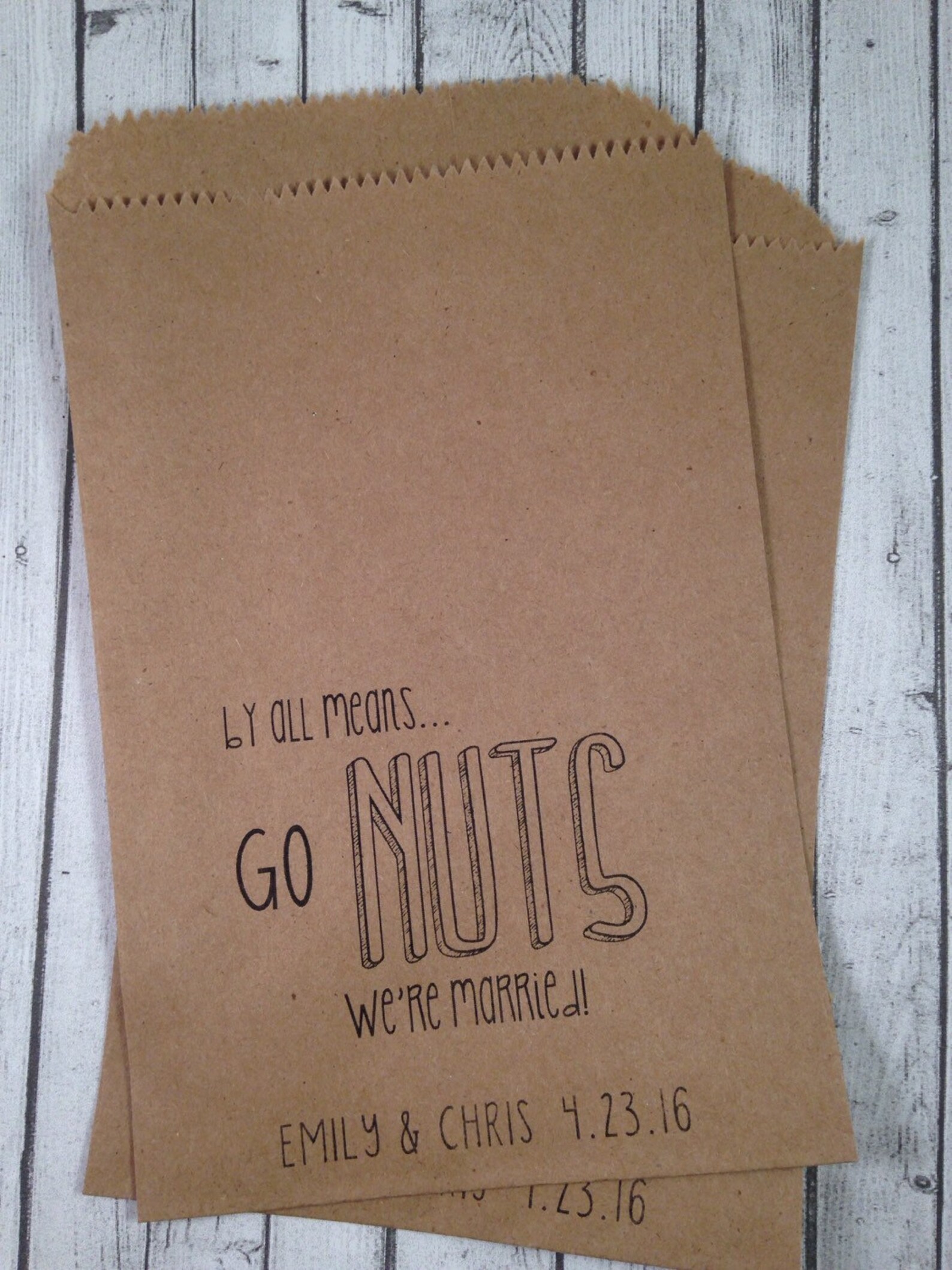 Go Nuts Wedding Favor Bag Pistachio Favors Candied Nuts - Etsy