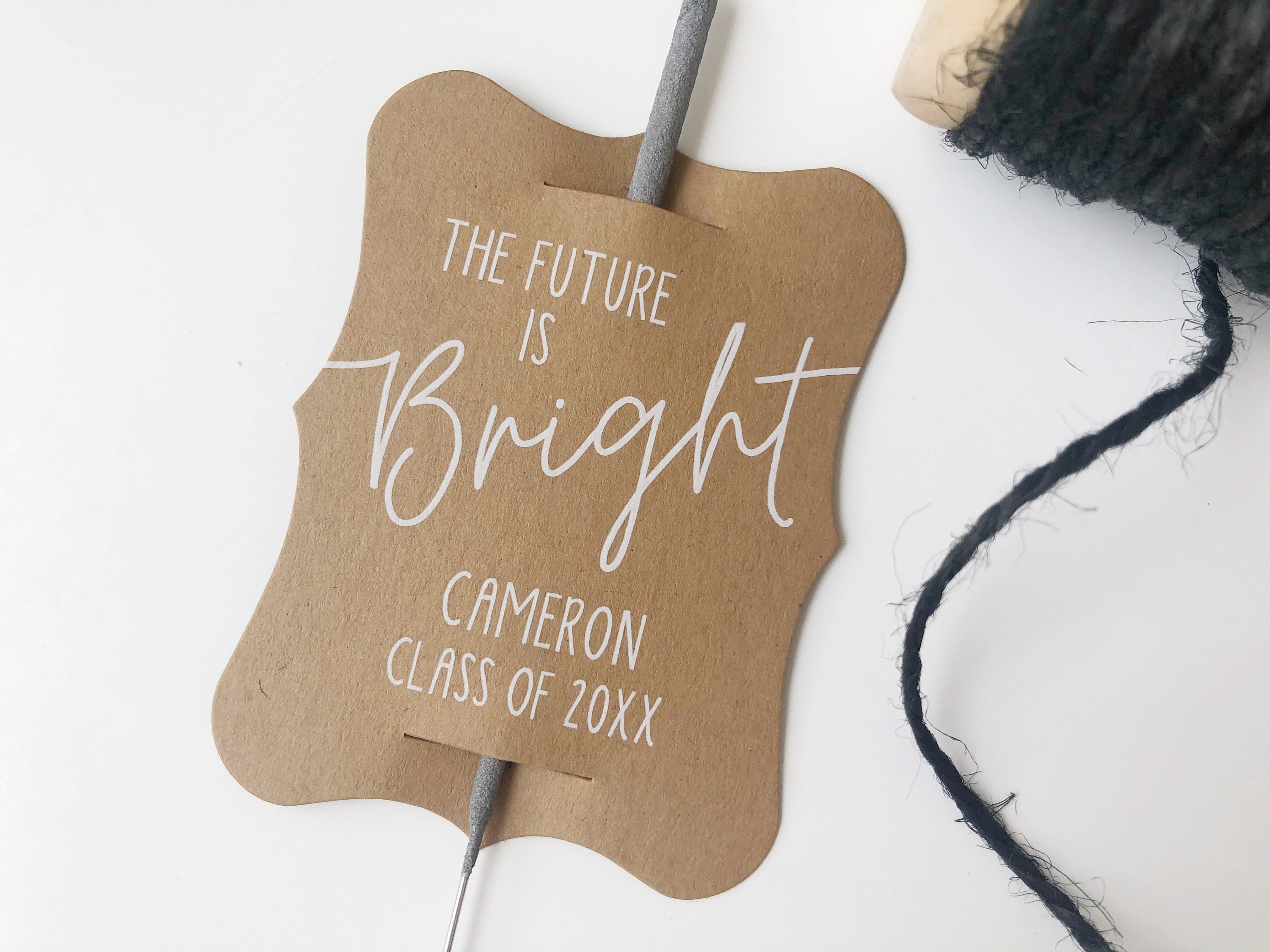 Made in USA Graduation Sparkler Tags, Sparkler Sleeves, Custom Sparkler ...