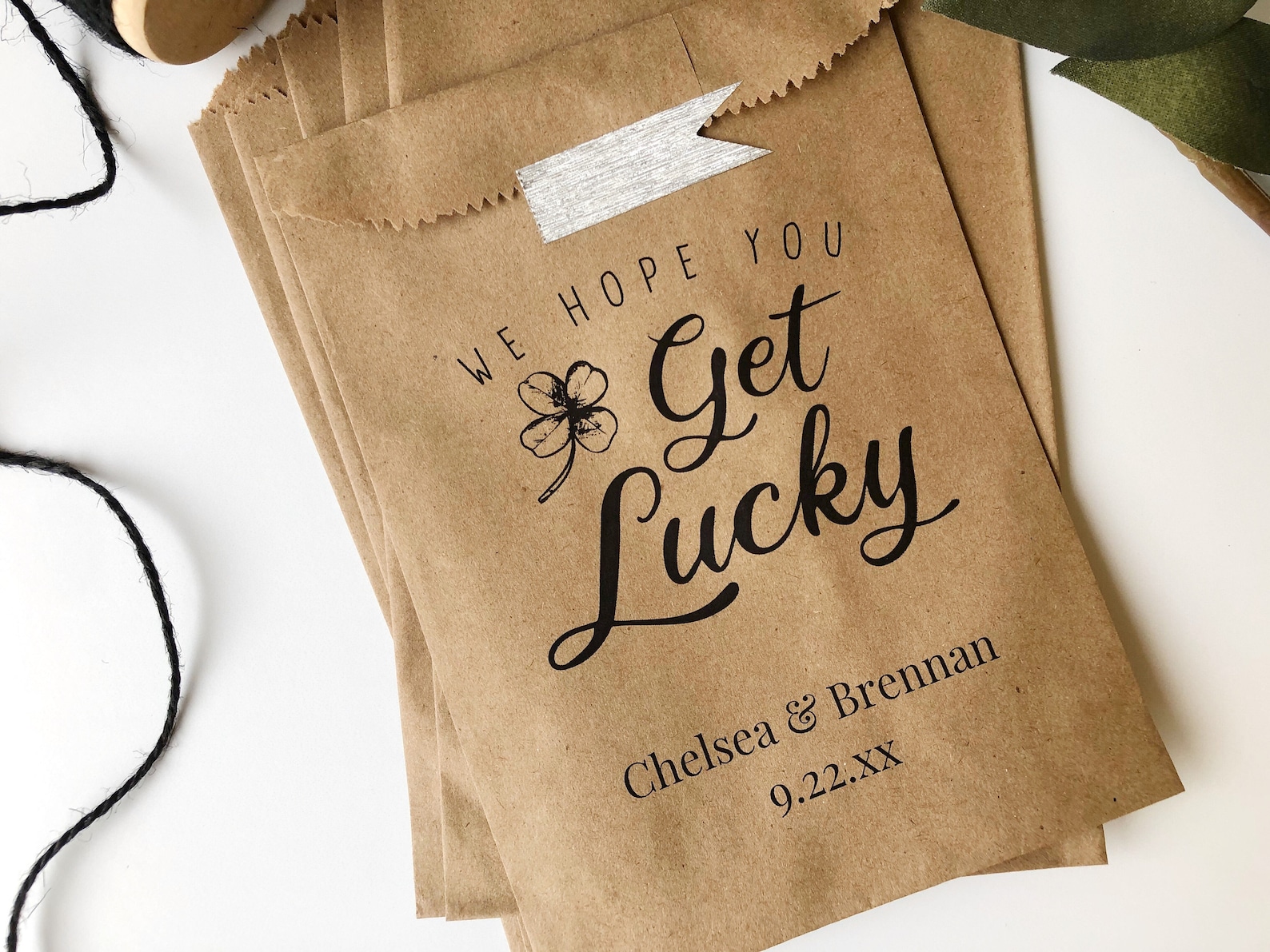 Scratch Ticket Wedding Favor Bags Lotto Ticket Gift - Etsy