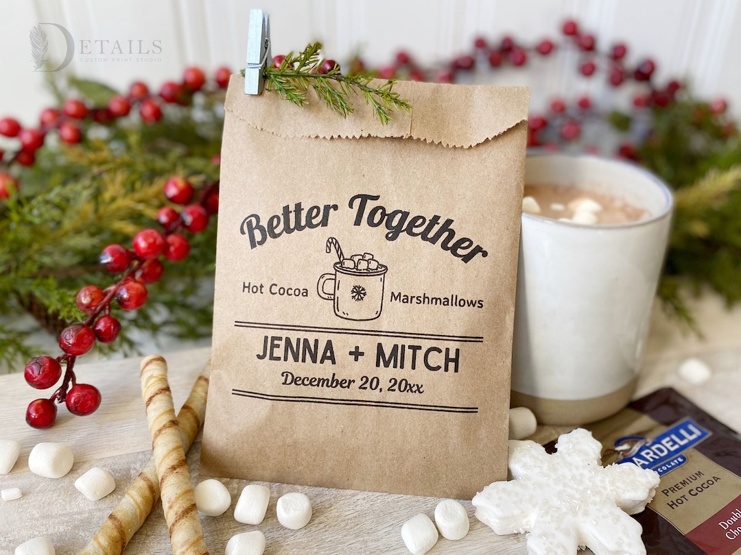 Hot Chocolate Bar Bags - Hot Cocoa Gift - December-january-february ...