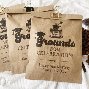 Graduation Coffee Favors, Graduation Party Favors Bags, Coffee Bean ...
