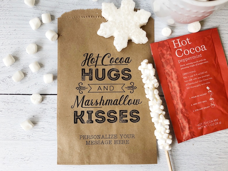 Hot Chocolate Bar Bags - Hot Cocoa Gift - December-january-february ...