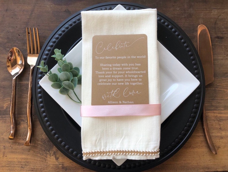 Storybook Wedding Reception Thank You Cards Celebration - Etsy