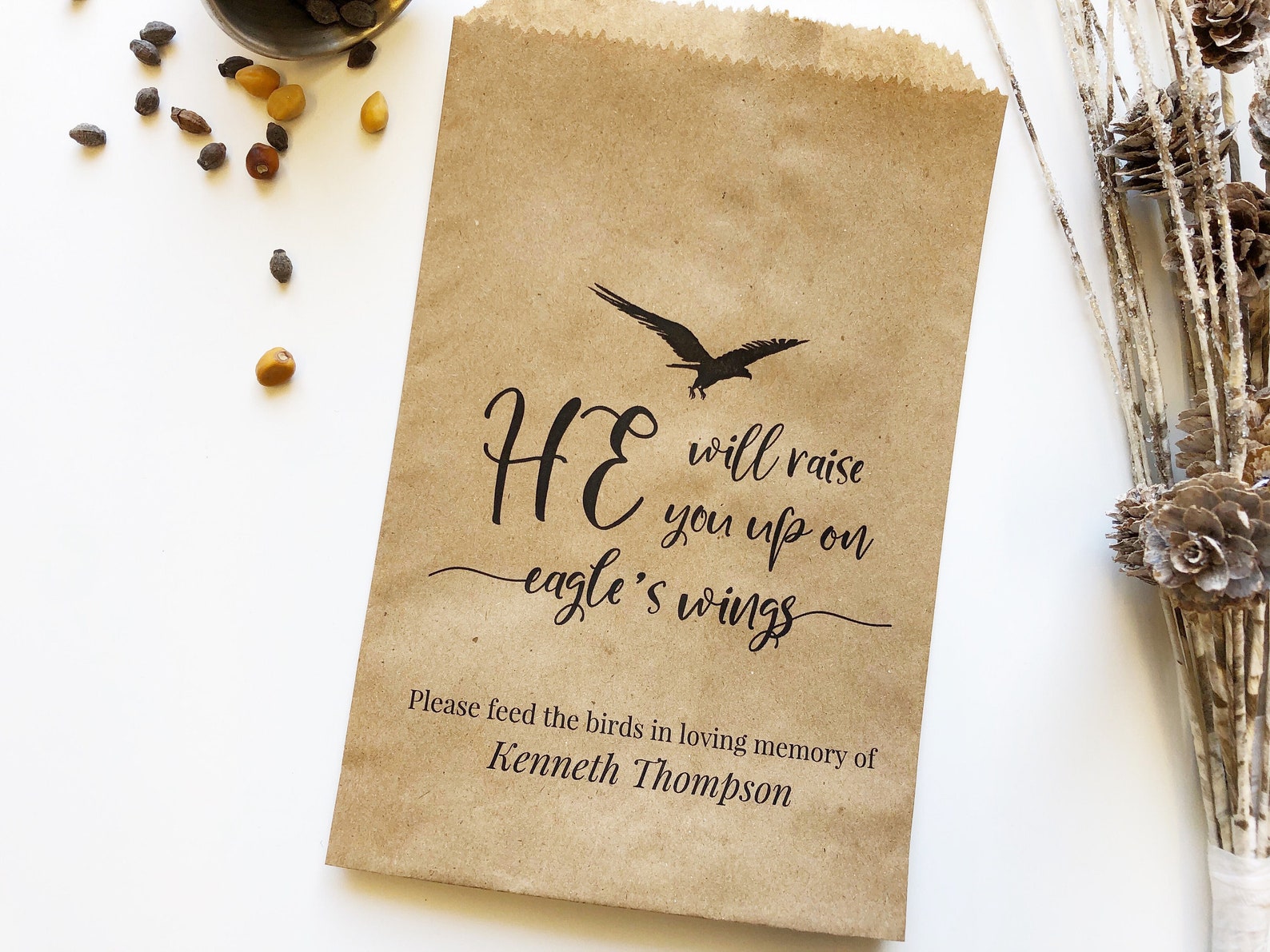 Memorial Gift Bags Funeral Favors Celebration of Life - Etsy