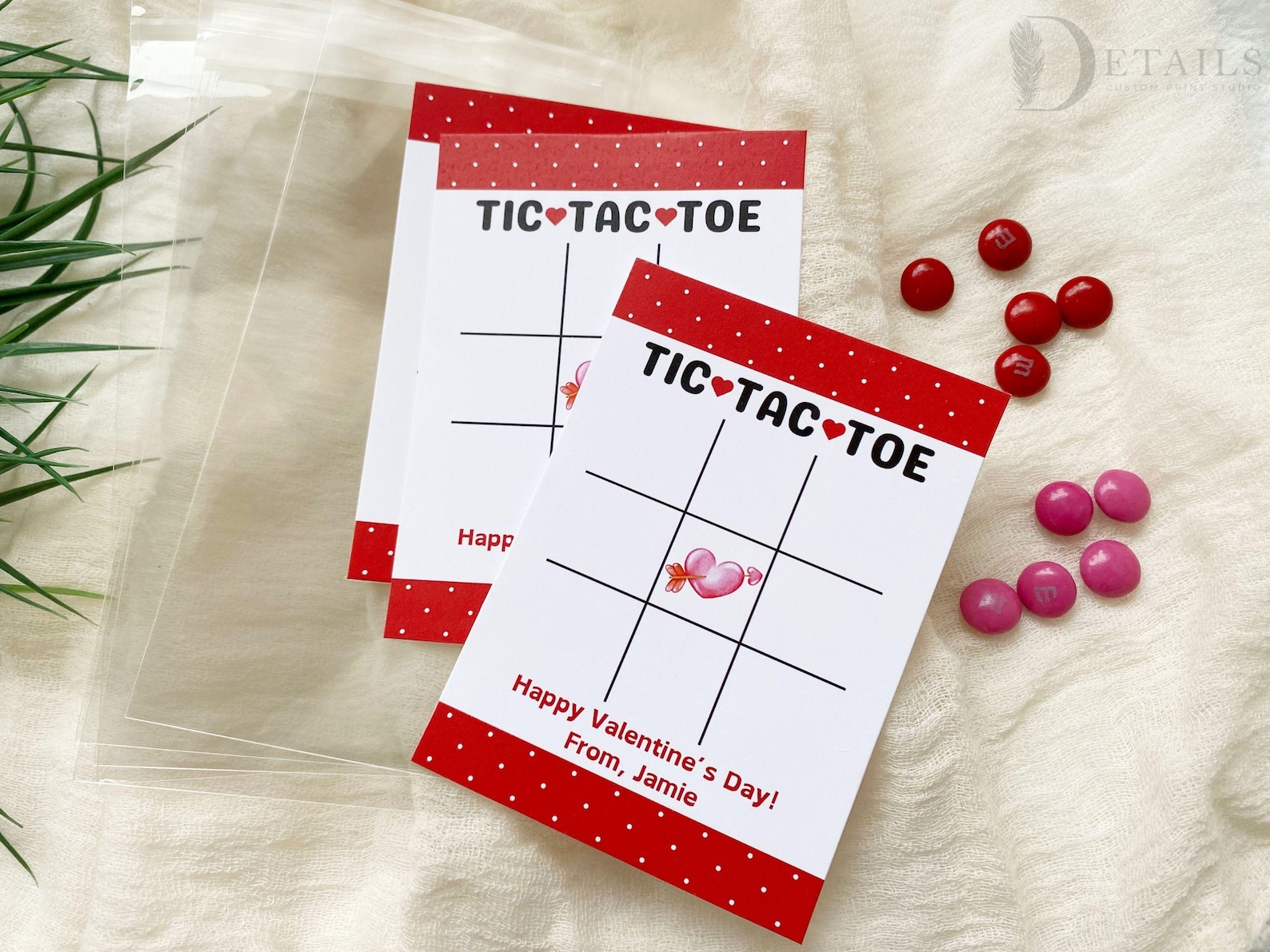 Personalized Classroom Valentines | Valentines for School Kids | Tic ...