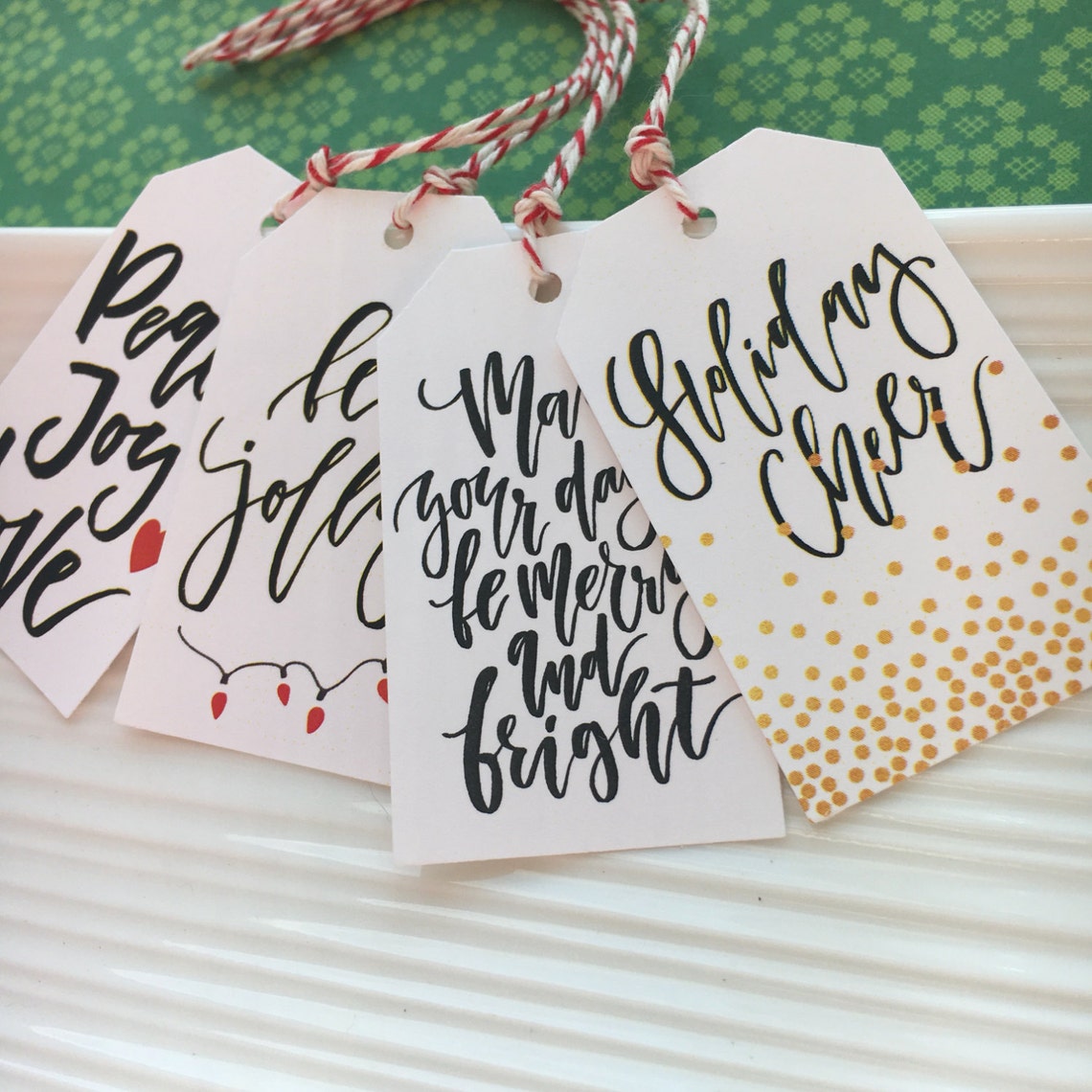 Christmas / Holiday Gift Tags - Etsy