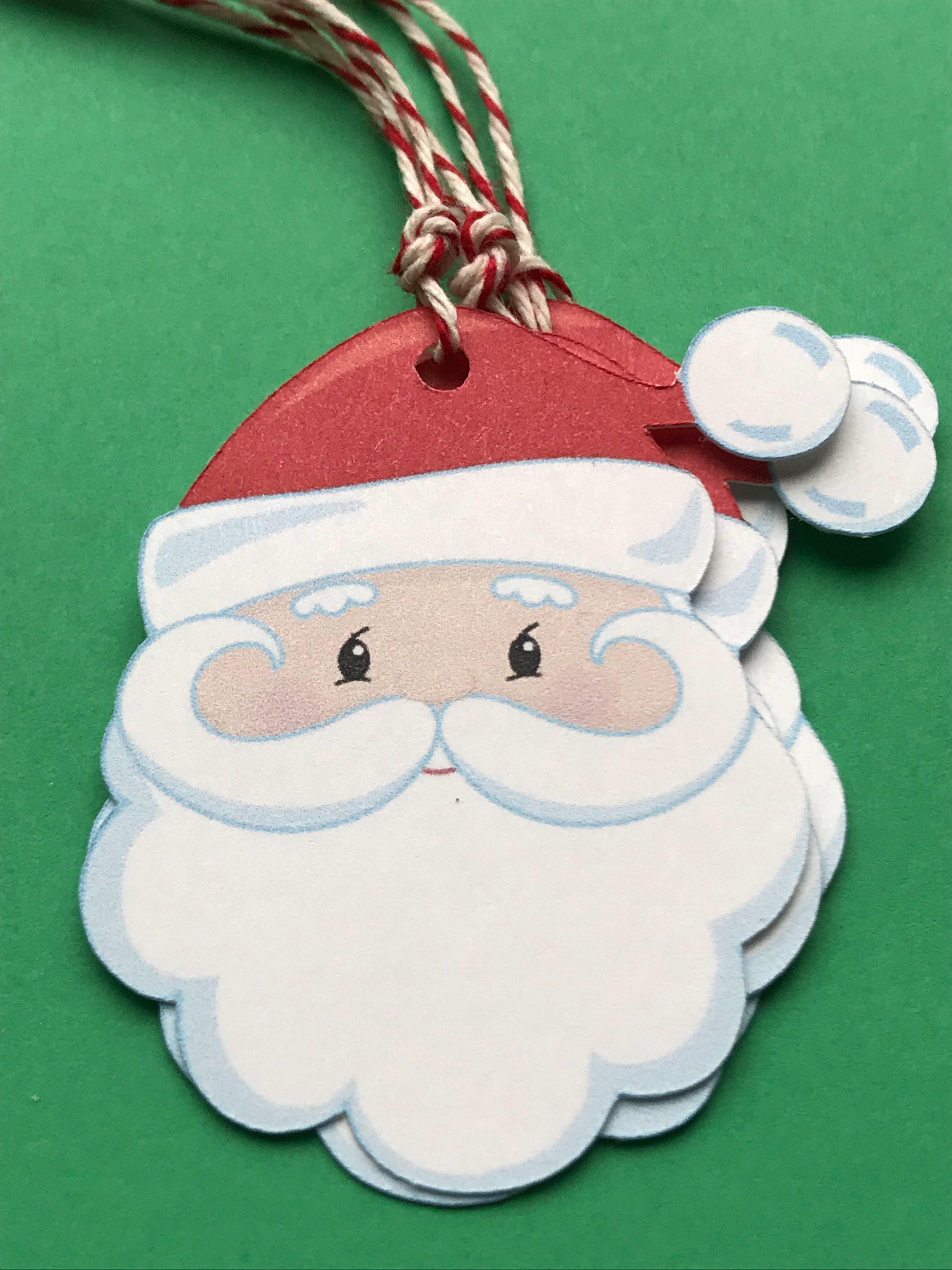 Santa Gift Tags | Etsy