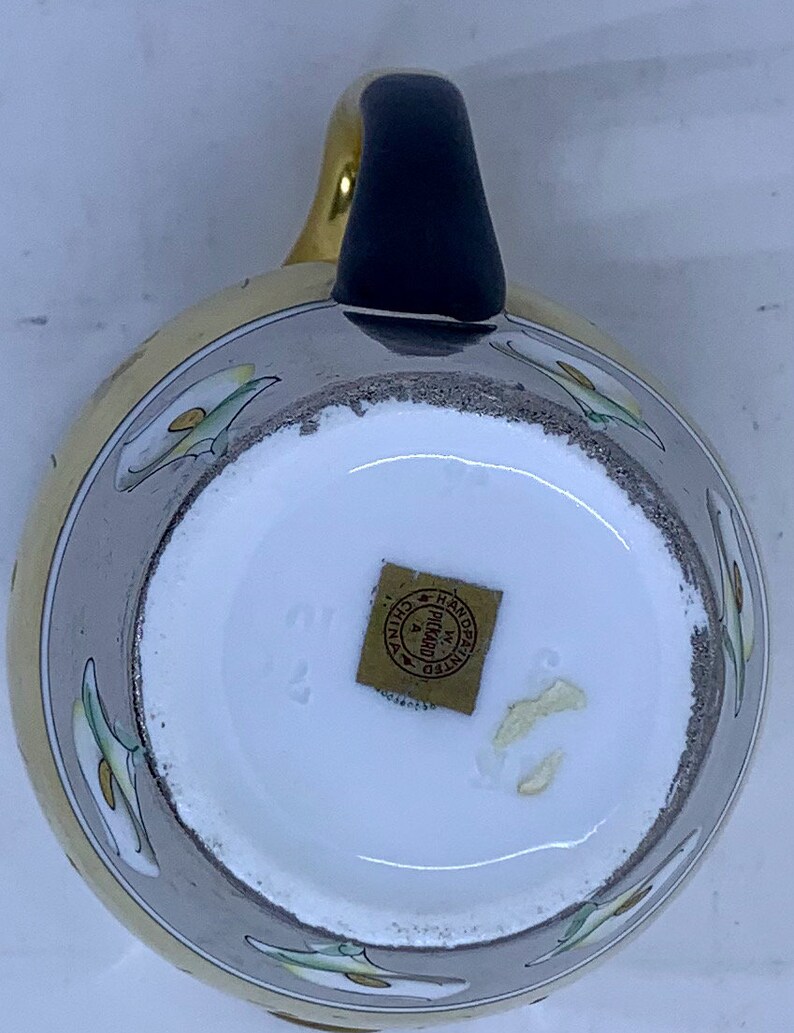 Pickard Handpainted China 'calla Lilies' Small Pitcher Artist Signed ...