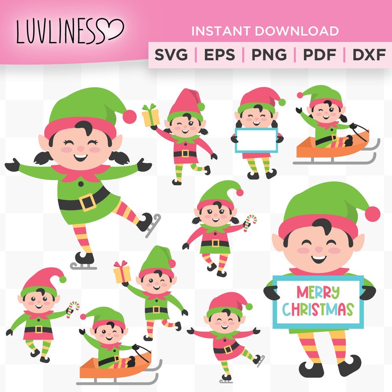 Elf Svg - Etsy