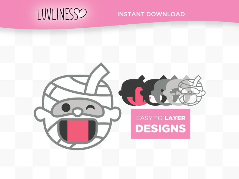 Halloween Candy Holder SVG for Cricut & Silhouette, SVG Mummy Candy ...