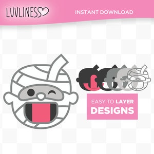 Halloween Candy Holder SVG for Cricut & Silhouette, Halloween Chocolate ...