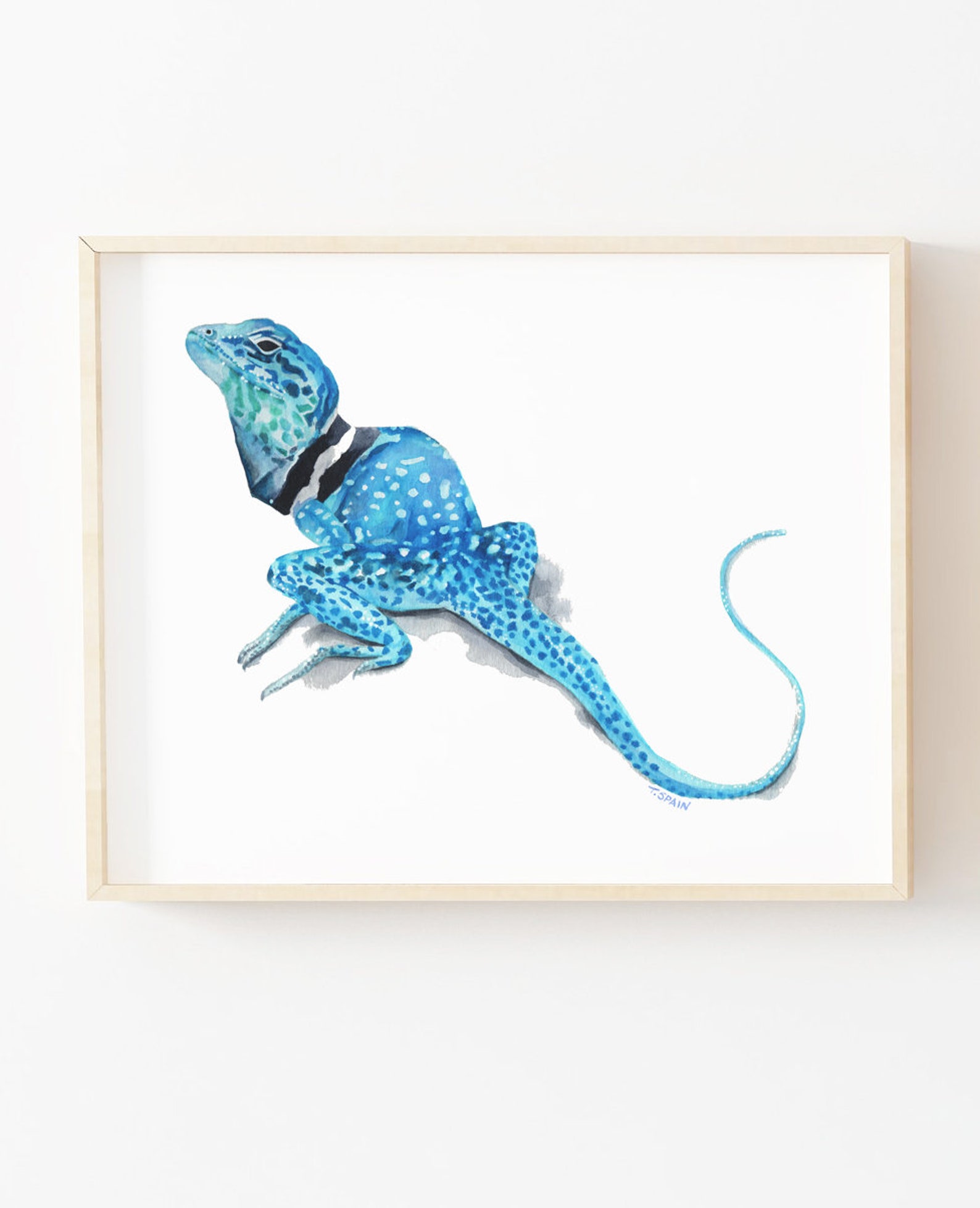 Printable Lizard Watercolor Art Boys Bedroom Art Print Set - Etsy