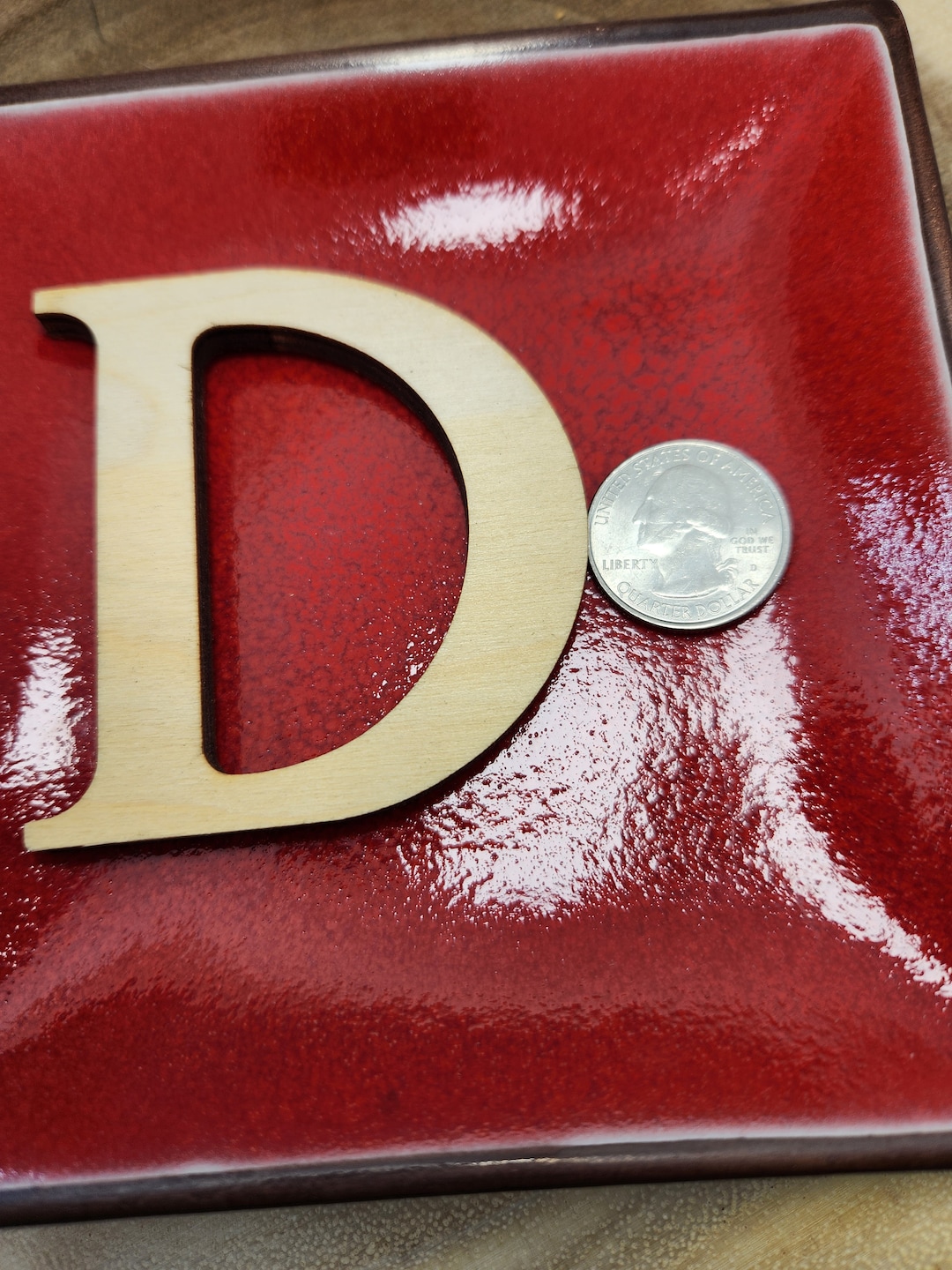 Letter D, Unfinished Wood Letter D - Etsy
