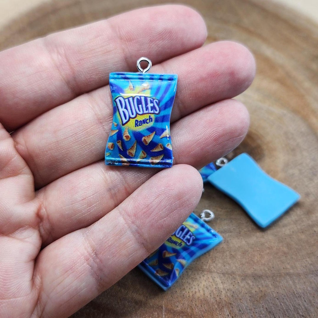 10 Bugles Ranch Chip Bag Charms, Bugles Ranch Chips Charms - Etsy