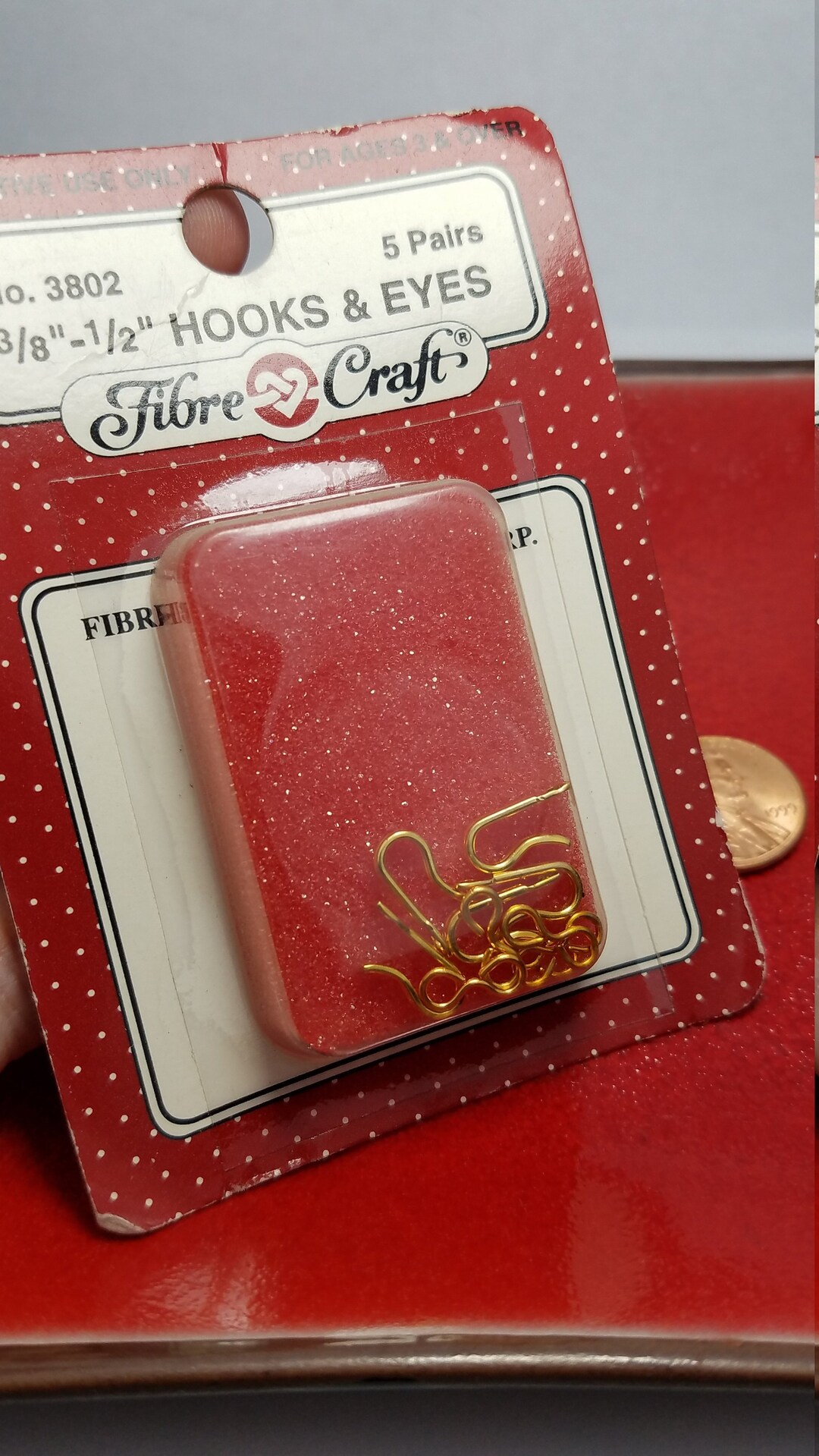 Gold Jewelry Hooks and Eyes, Fibre Craft 3/8" - 1/2" Gold Hooks and ...