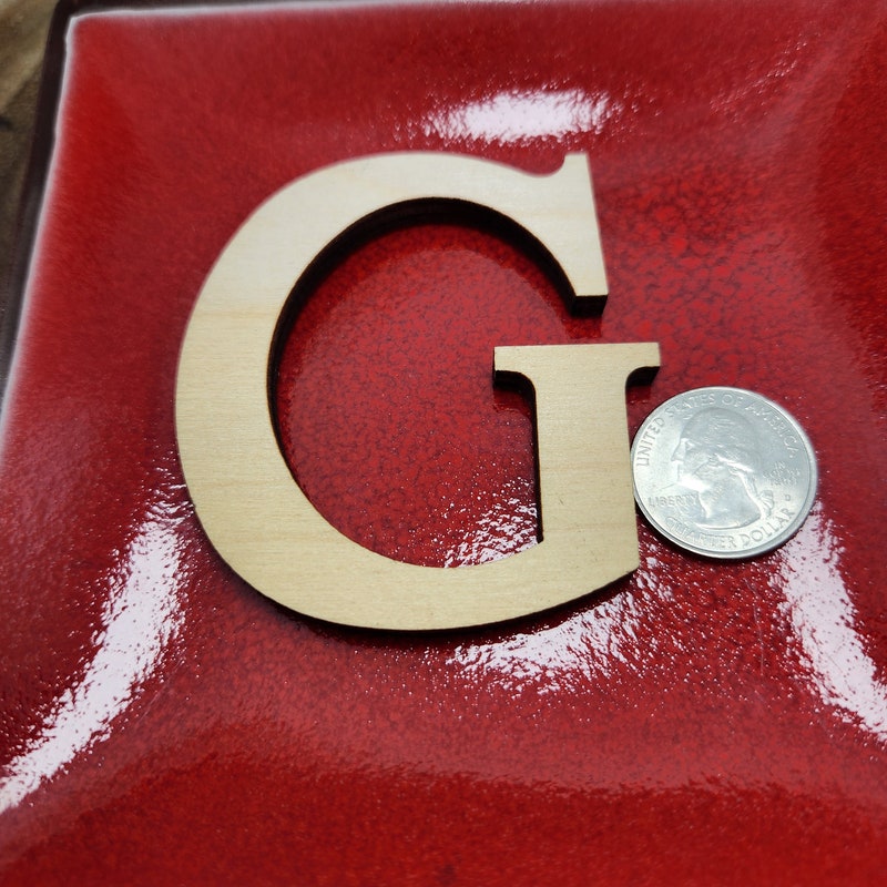 Wooden Letter G - Etsy
