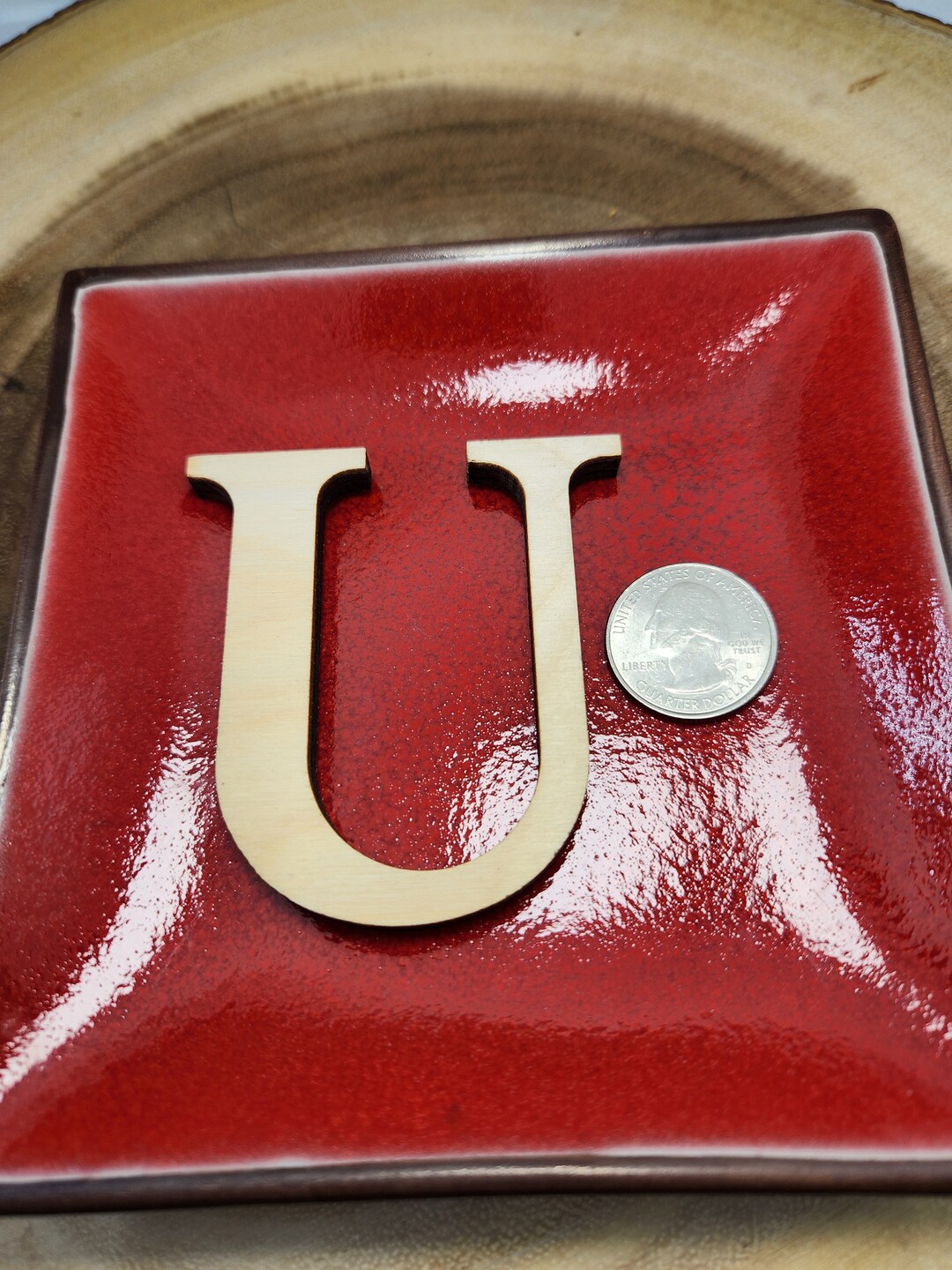 Letter U, Unfinished Wood Letter U - Etsy