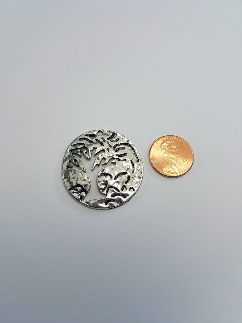 Silver Tree Medallion 1 Tree of Life Medallion Big Tree | Etsy