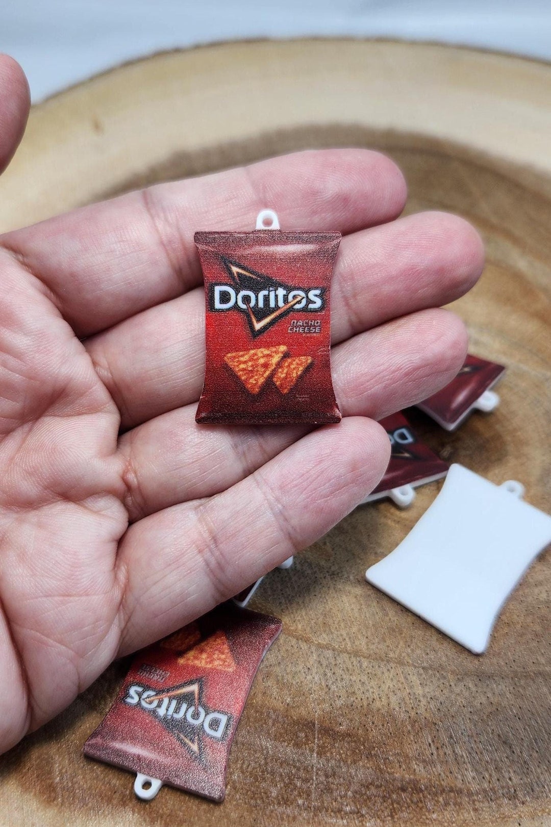 9 Doritos Chip Bag Charms, Doritos Nacho Cheese Chips Charms - Etsy