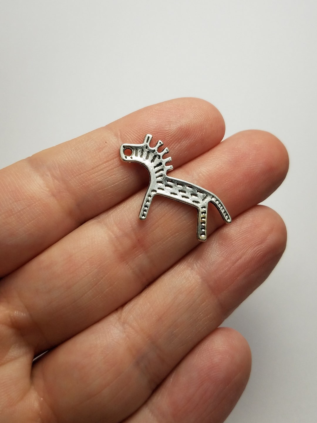 Silver Zebra Charms, 4 Zebra Charms, Zebra Charms, Silver Zebra Charms ...