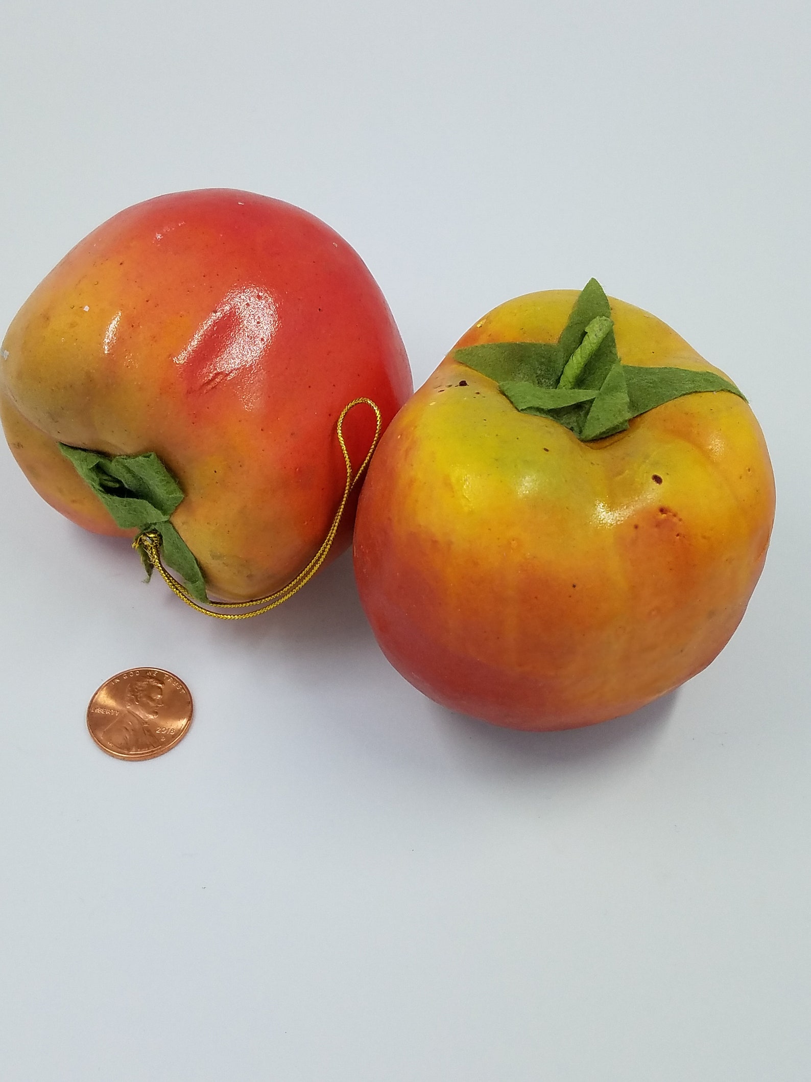 Vintage Artificial Decorative Tomato 1 Piece Artificial - Etsy