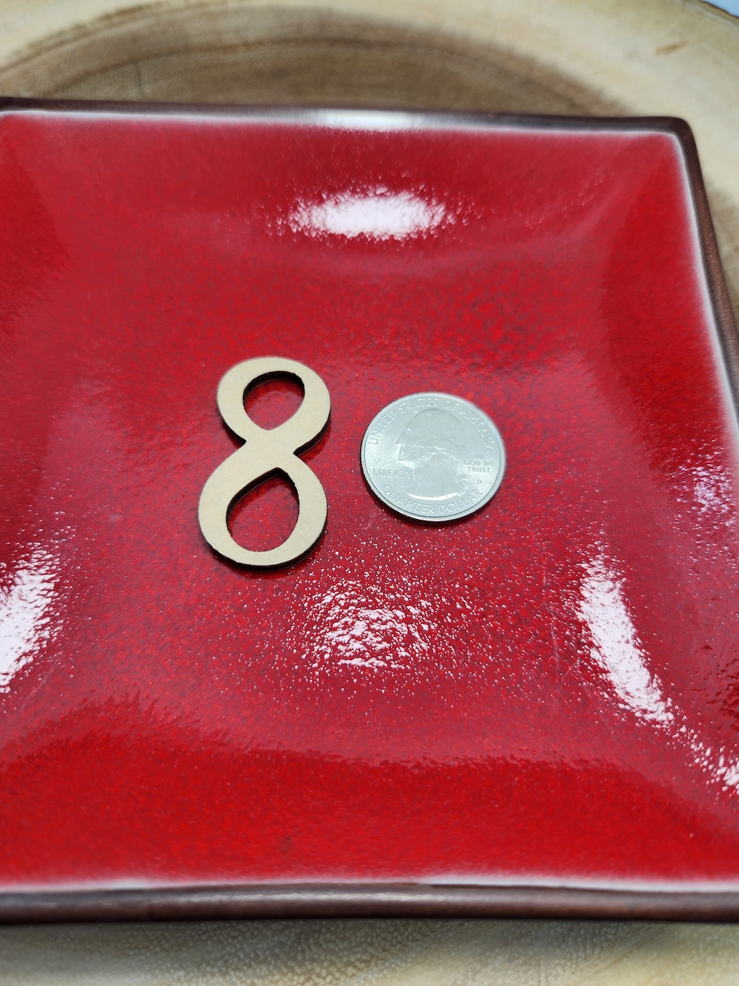 Number 8, Unfinished Wood Number 8 - Etsy