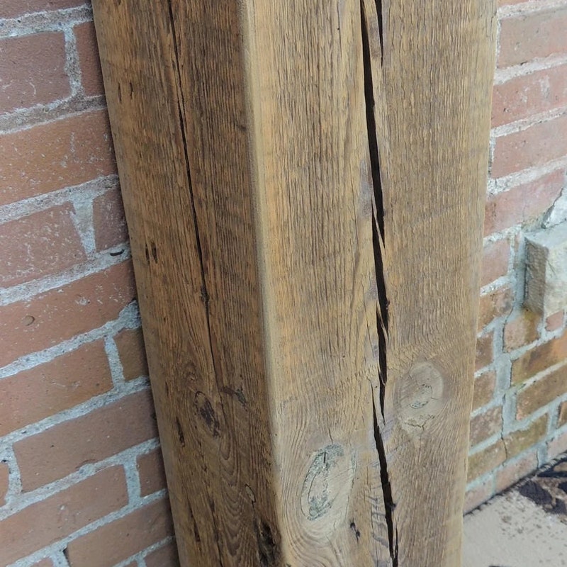 Barn Wood Beam Table - Etsy