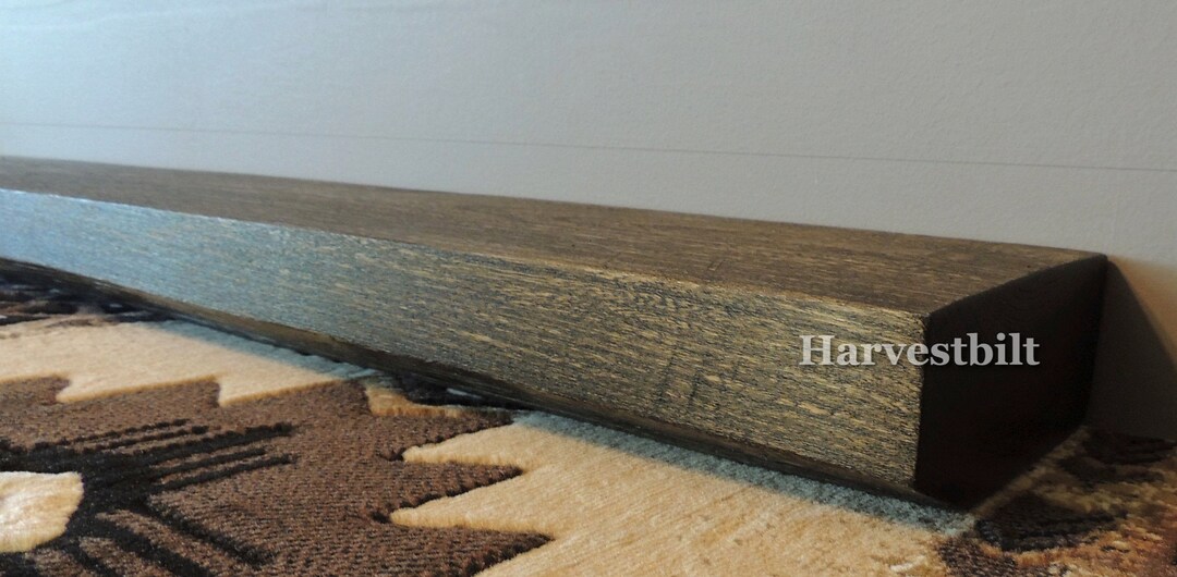 43 X 7-1/2 X 3 Solid Wood Accent Mantle // - Etsy