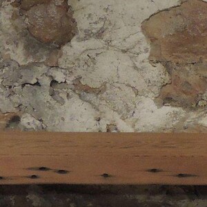 Fireplace Mantel 93" X 7-1/8" X 2-1/2" // Authentic Barn Beam Mantle ...