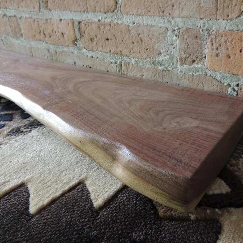 Live Edge Mantle - Etsy