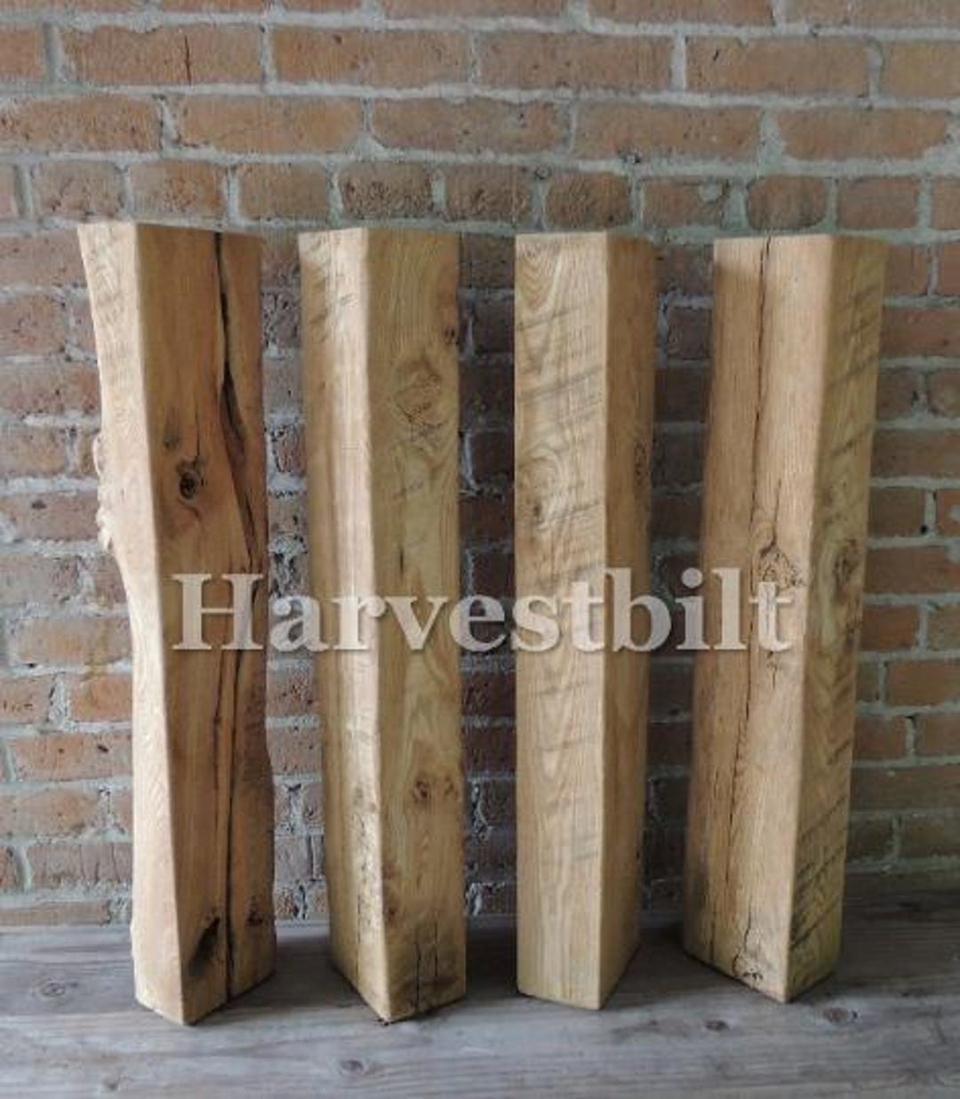 Reclaimed Table Legs Each 30 X 6 X 4 // Set of 4 - Etsy