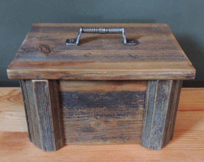 Urn for Human or Pet * Rustic Barn Wood Funeral Urn * Ships Free * One ...