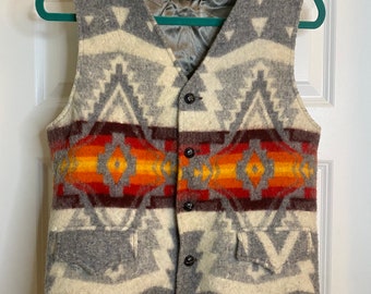 Pendleton Vest | Etsy