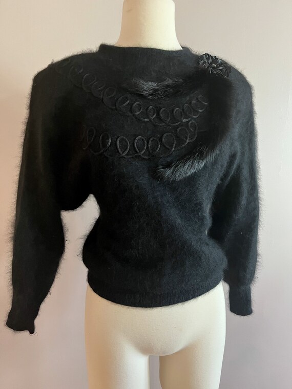 80s vintage angora rabbit - Gem