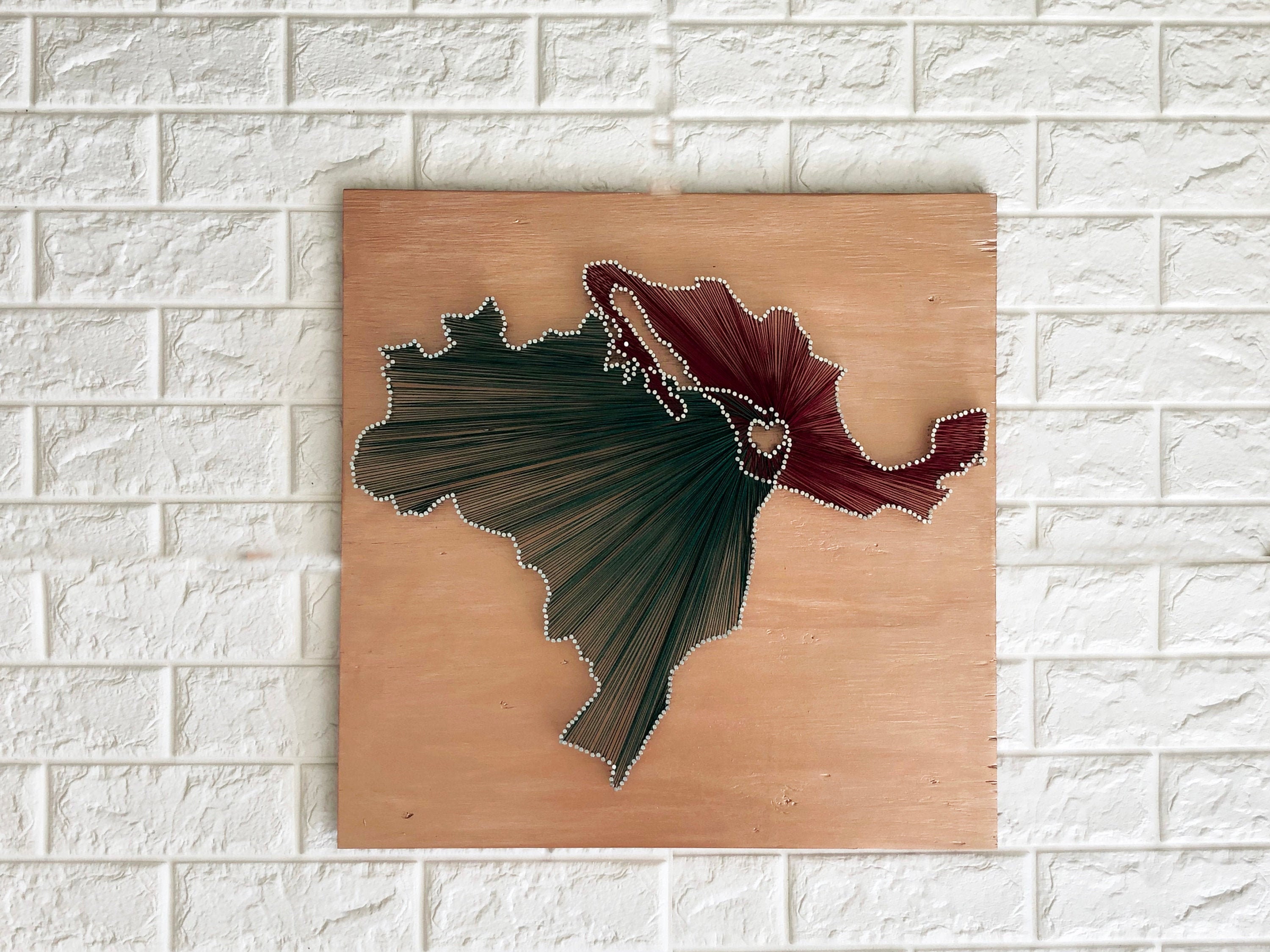 State String Art Country String Art Provence String Art | Etsy