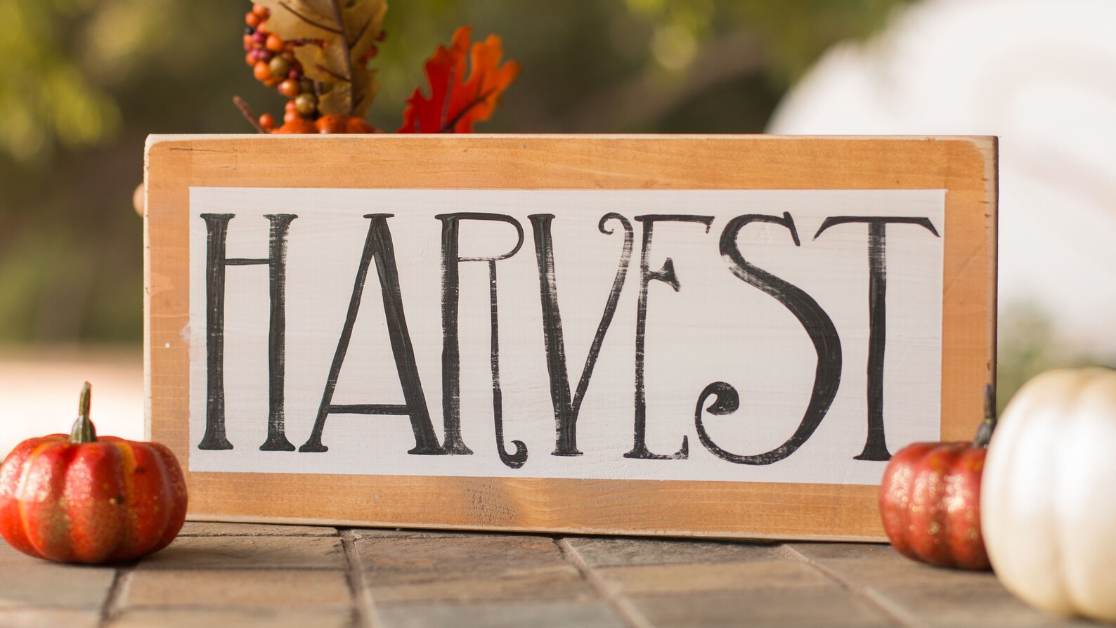 Harvest Sign Harvest Decor Autumn Decorations Farmhouse | Etsy