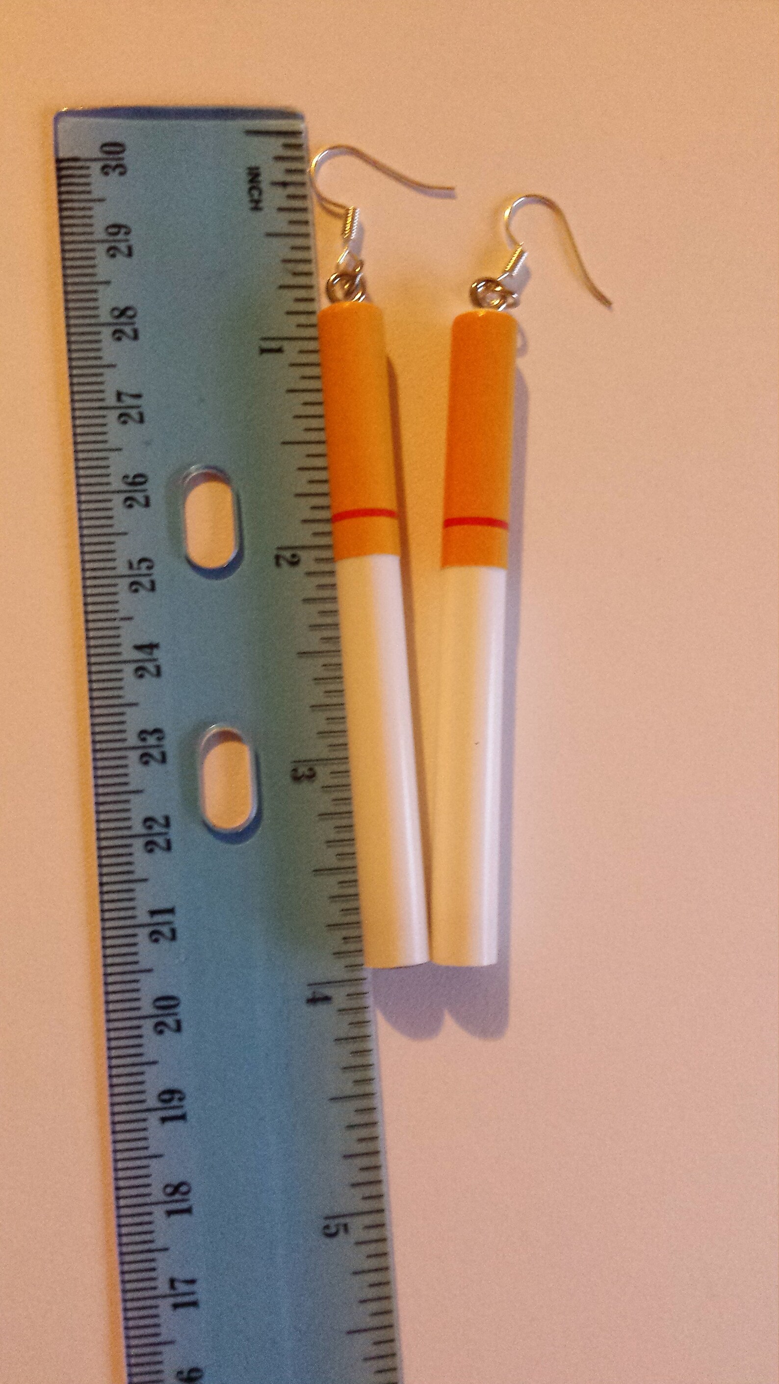 Cigarette Smoking Earrings Dangle Earrings Kitschy Earrings | Etsy